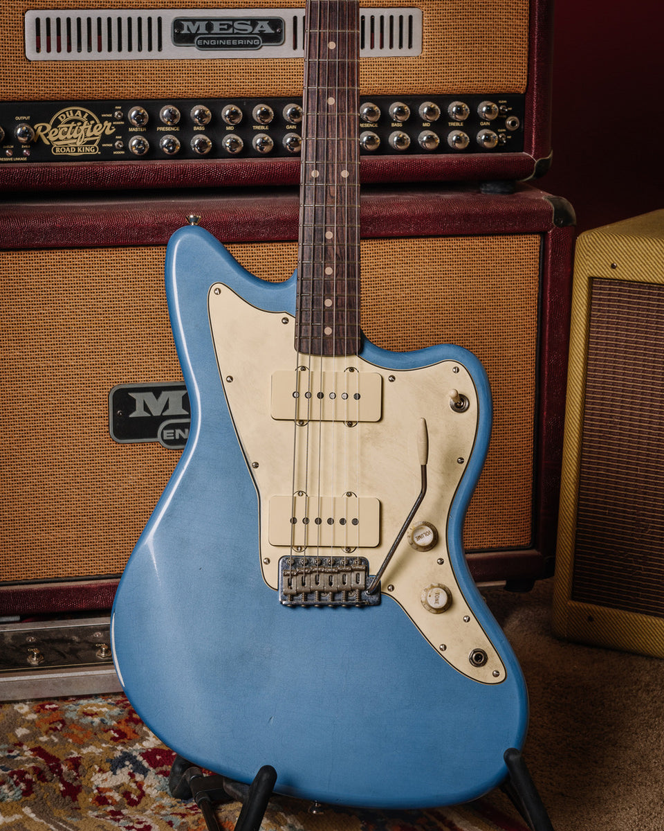Doubleday Thrasher Custom, Aged Pelham Blue – Destroy All Guitars