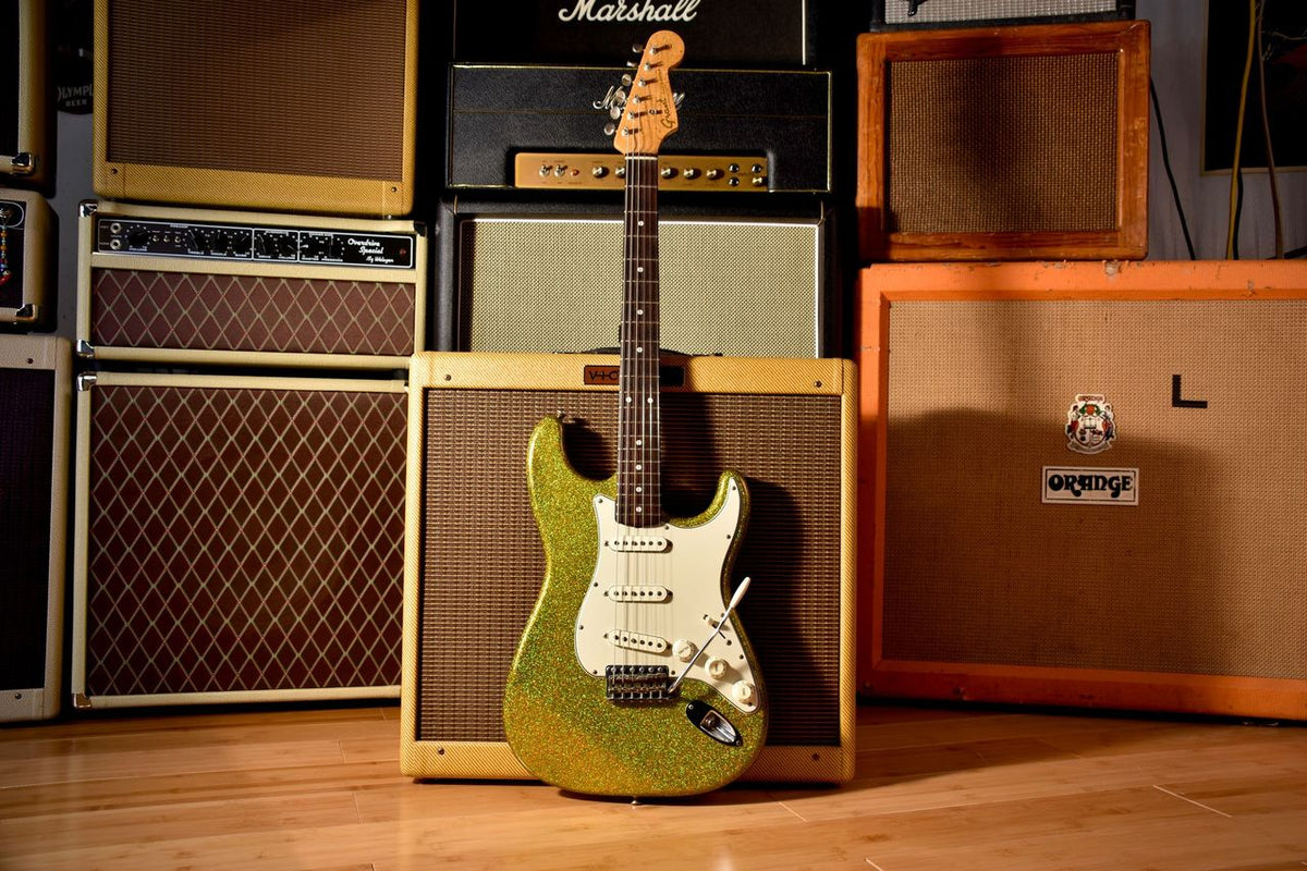 Mark Grant Calicaster Gold Sparkle – Destroy All Guitars