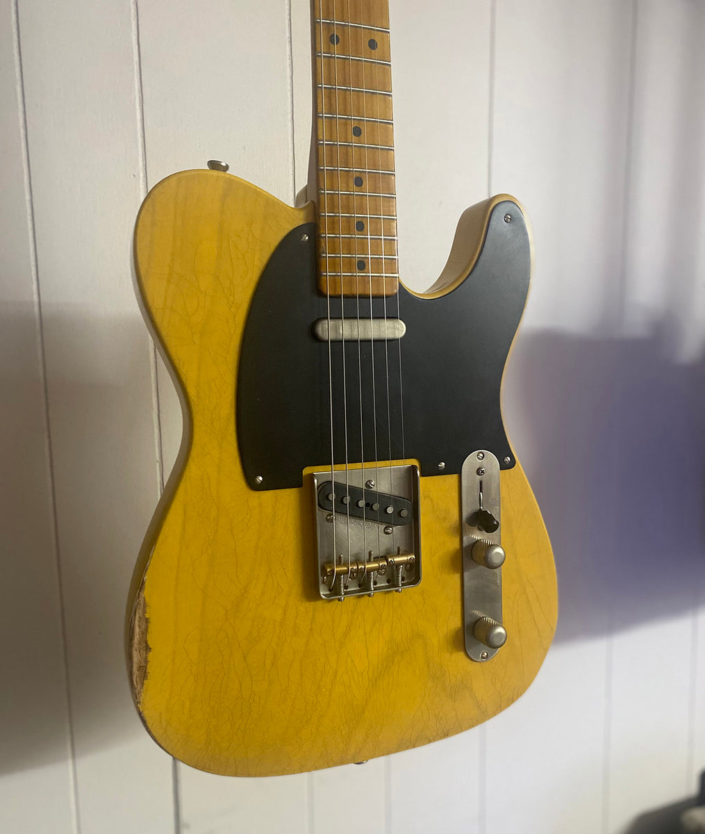 Whitfill Butterscotch Blackguard – Destroy All Guitars